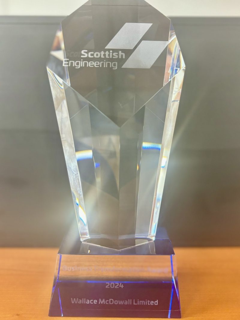 WALLACE MCDOWALL LTD WIN SCOTTISH ENGINEERING BUSINESS TRANSFORMATION ...